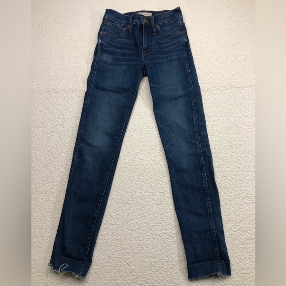 Madewell | Jeans | Madewell 9 Inch High Rise Skinny Jeans Size 25 ...